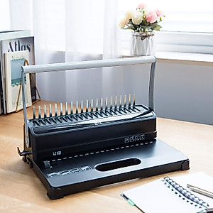 BNC U12 21-Hole Binding Machine 450 Page Binding Capacity and 12 Page Punching Capacity