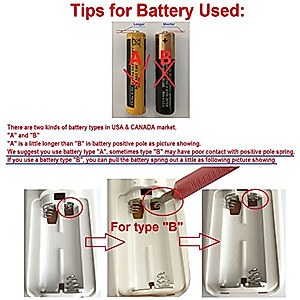 YING RAY Replacement for Comfort aire Comfort-aire Air Conditioner Remote Control for Model Rads-121j (Display in Fahrenheit)