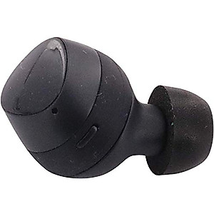 ALXCD Replacement Foam Ear Tips for Galaxy Buds Headphone, Medium Size 3 Pairs Soft Foam Earbud Tips, Fit for Galaxy Buds Headphones SM-R170, Foam, M, Black