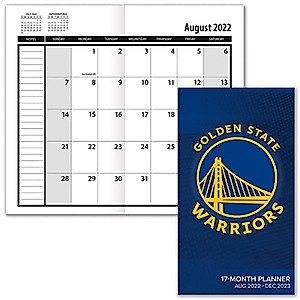 TURNER SPORTS Golden State Warriors 2022-23 17-Month Pocket Planner (23998890612)