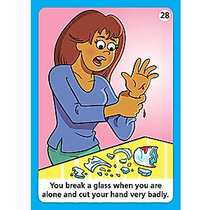 Super Duper Publications | Difficult Situations Fun Deck | Social Skills and Safety Flash Cards | Educational Learning Materials for Children