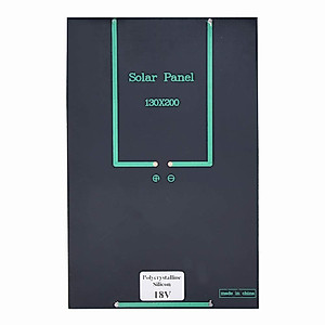 Delaman Solar Panel, Polycrystalline Silicon Solar Panel Charging Power Board High Conversion Rate