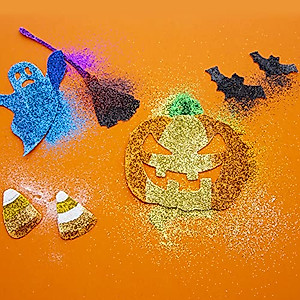 BAZIC Glitter Shaker Iridescent Metallic Color, Sparkling Powder for Kids Slime Paints Crafts Nail Art Polish Skin Halloween Party (12g/Pack), 1-Pack