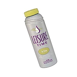 LEISURE TIME Jet Clean Simple Spa Care Jetted Tub Cleaner Spa Maintenance (45450A),16 Ounces (New Version)
