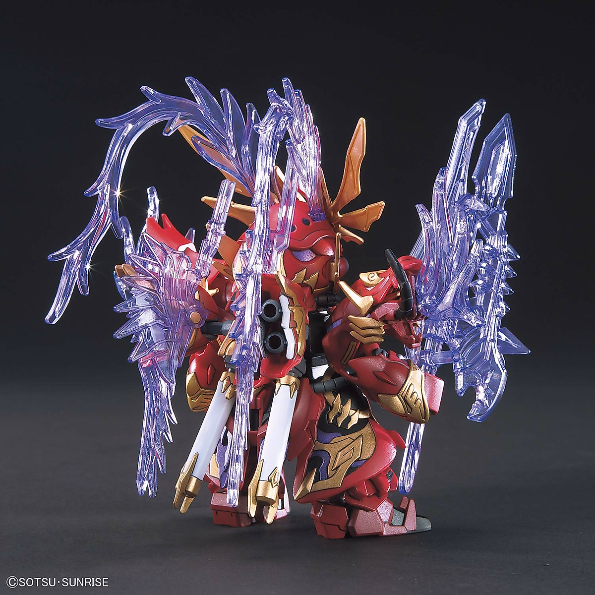 Bandai Lu Bu Sinanju & Hare: SD Sangoku Soketsuden x SD (57610), Purple, red, Gold, one-Size (BAS5057610)