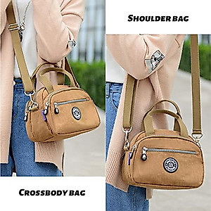 JBB Crossbody Bags for Women Waterproof Travel Shoulder Bag Handbag Roomy Multiple pockets
