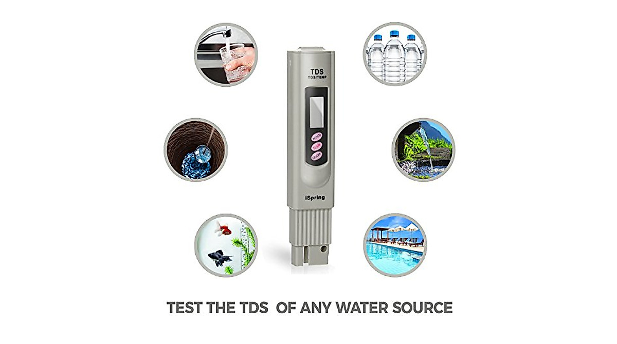 iSpring TDS Meter: Accurate Water Quality Testing Tool