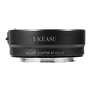 Lens Adapter Electronic Autofocus Conversion Ring Compatible with Canon EF/EF-S Lenses and Canon Mirrorless Digital Cameras EOS R R5 R6 R7 R10 RP C70 Series Cameras