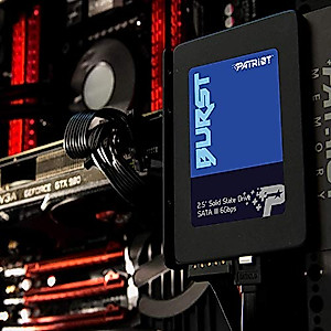 Patriot Memory Burst SSD 120GB SATA III Internal Solid State Drive 2.5" - PBU120GS25SSDR