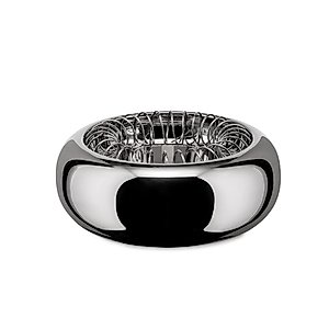 Alessi Aleesi 7690/16 Stainless Steel Ash Tray, 16 cm, Silver
