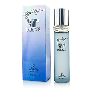 Elizabeth Taylor Women's Perfume, Sparking White Diamonds, Eau De Toilette EDT Spray, 3.3 Fl Oz