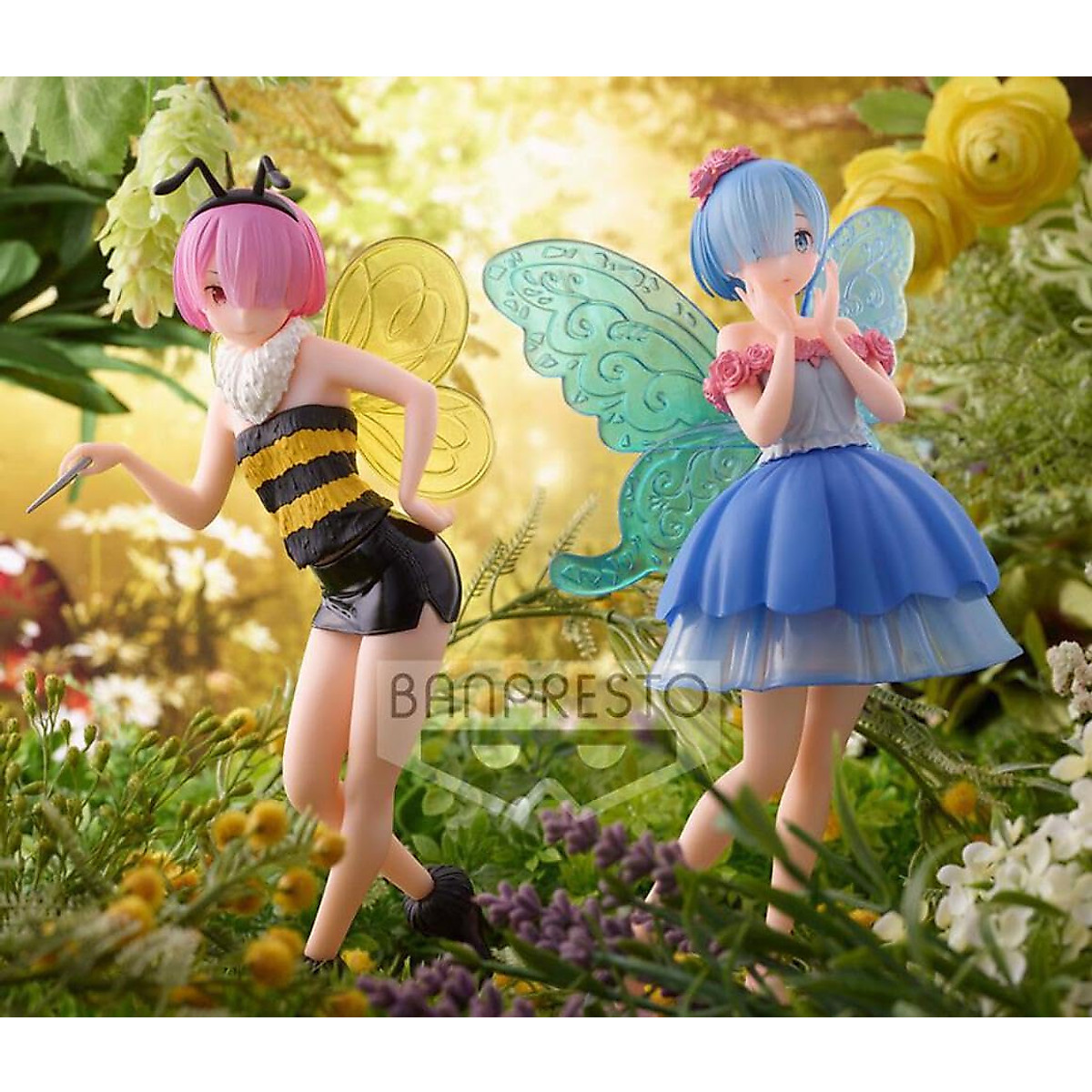 Banpresto - Re:Zero Starting Life in Another World Fairy Elements Ram Figure
