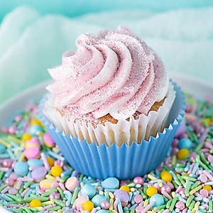 Sweets Indeed Edible Glitter, Perfect for Drinks, Cocktails, Beverages & Cake Decorating, Dessert Cake Topper, 4 grams (Rose Gold, 4g)