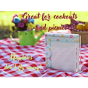 Acrylic Napkin Holder for Tables - Clear Napkin Holders For Wedding Lunch Dinner - Vertical Space Saving - Safe Sturdy - Modern Contemporary Elegant, 6.25 In x 6.25 In