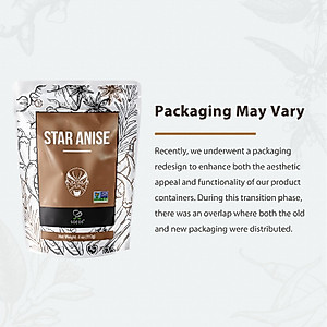 Soeos Star Anise, Anise Seeds, Whole Chinese Star Anise Pods for Baking and Tea, Star Anise Whole, 4 oz