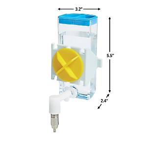 MidWest Homes for pets Small Animal Water Bottle | Ideal for Hamsters, Mice, Guinea Pigs & Rabbits, Small Water Bottle | Hamster