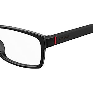 Carrera Men's 8852 Rectangular Prescription Eyewear Frames, Black, 55mm, 17mm