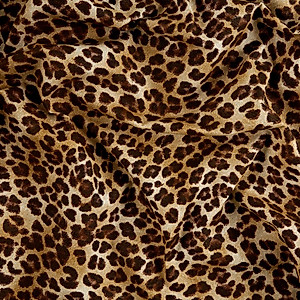 Premier Prints Amazon Leopard Sand, Fabric by the Yard