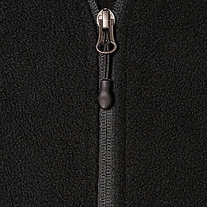 Amazon Essentials Women's Classic-Fit Full-Zip Polar Soft Fleece Jacket (Available in Plus Size), Black, XX-Large