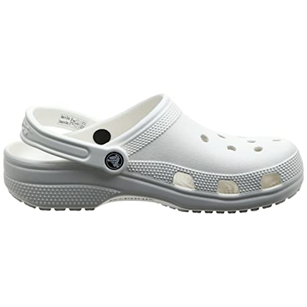 Crocs Unisex-Adult Classic Clogs (Best Sellers), White, 7 Men/9 Women