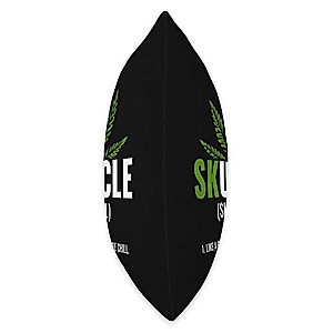 Weed Lover Pot Smoker Gifts Weed Smoker Skunkle Marijuana Uncle Funny Pot Smoking Throw Pillow, 16x16, Multicolor