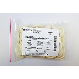 Latex Ultrasound transducer Probe Cover 1.5 x 7.9" endocavity Non sterile Bulk 100/box