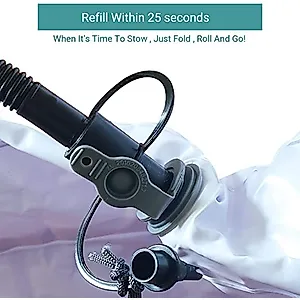 DAMRU Inflatable Airplane Baby Travel Bed | Inflatable Airplane Bed for Kids | Baby Airplane Travel Bed| Toddler Airplane Bed | Airplane Bed for Toddler with Hand Pump, for Loving Memories