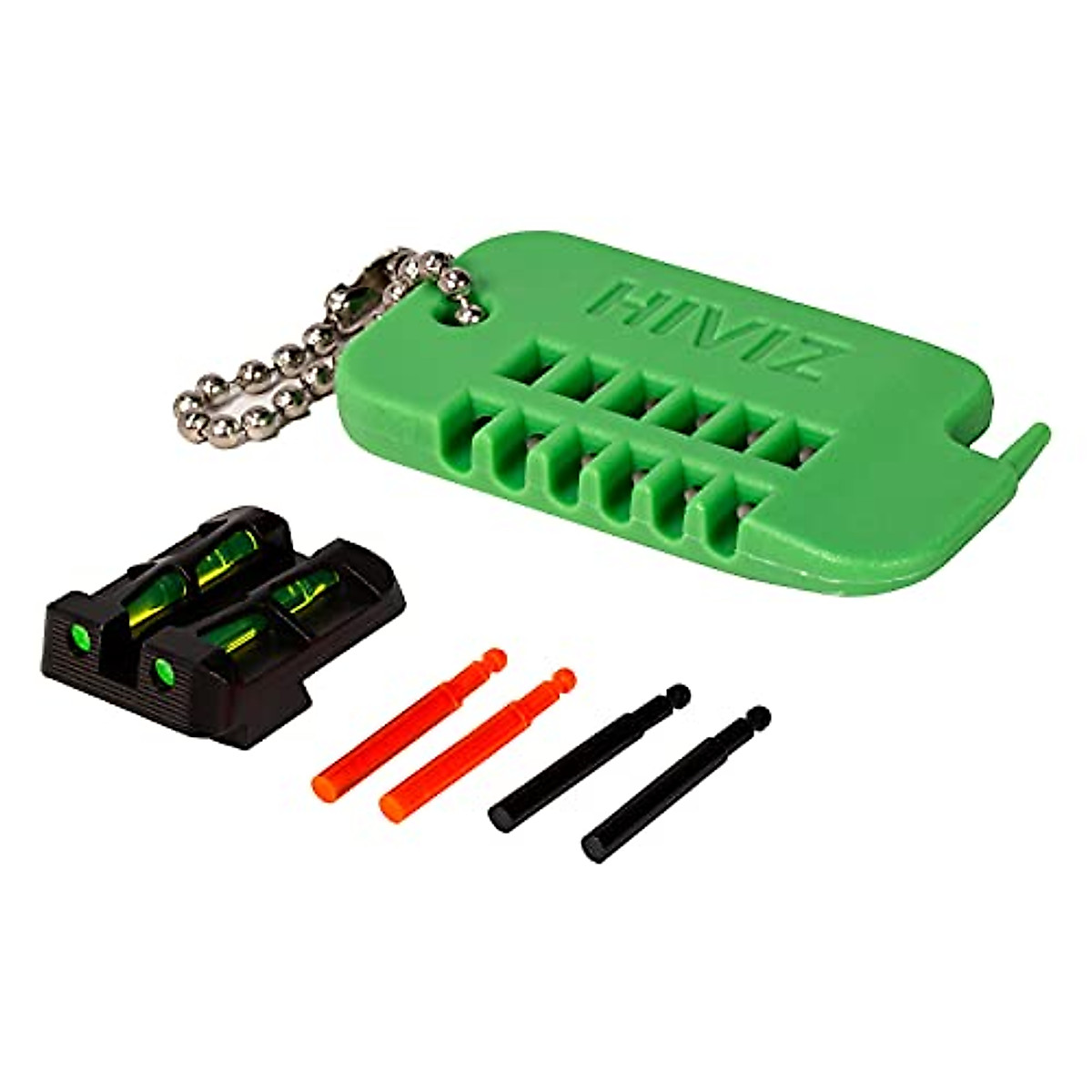 HIVIZ GLLW19 Interchangeable LITEWAVE Rear Handgun Sight for Glock 45 ACP/10mm/45 GAP Green, Red, White
