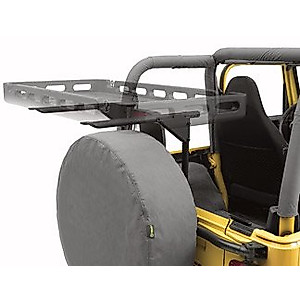 Bestop 4141101 Tailgate Rack Bracket System for 1987-2006 Wrangler