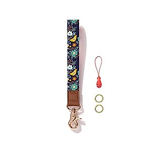 DIKHV® - Wrist Lanyards - Cool Key Chain Holder Keychain with Wristlet Strap Lanyard (R)