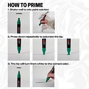 Posca Acrylic Paint Marker, Medium, Black