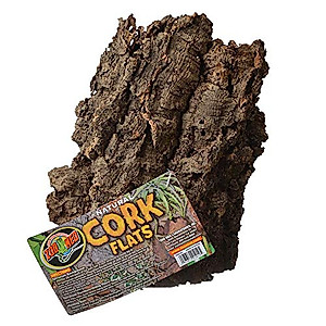 Zoo Med Cork Bark Flat for Terrarium Size: Large (2' H x 10' W x 12" L)