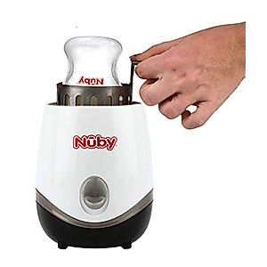 Nuby One-Touch 2-in-1 Electric Baby Bottle Warmer & Sterilizer