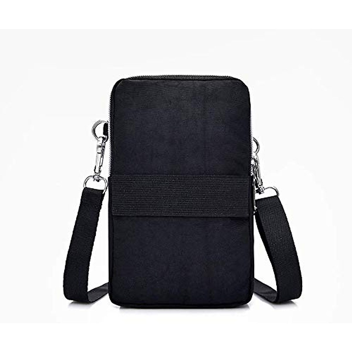 Kimwing Phone Purse Crossbody for Women iPhone 12 Pro Max / 11 Pro Max, Girls Wallet Wristlet Armband Bag for Samsung S20 FE, A11 A21 A51 A71 A10S A20S A21S A10 S20 Ultra Note 9, 10, S10 Plus (Black)