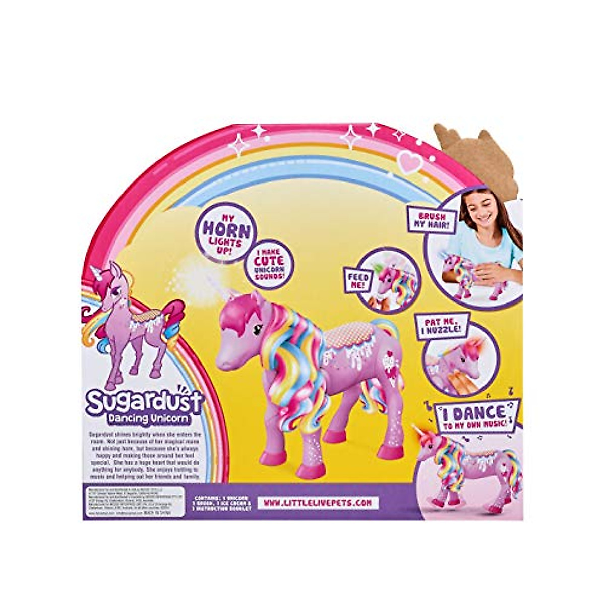 Little Live Pets Unicorn - Sugardust - Dance to My own Music!