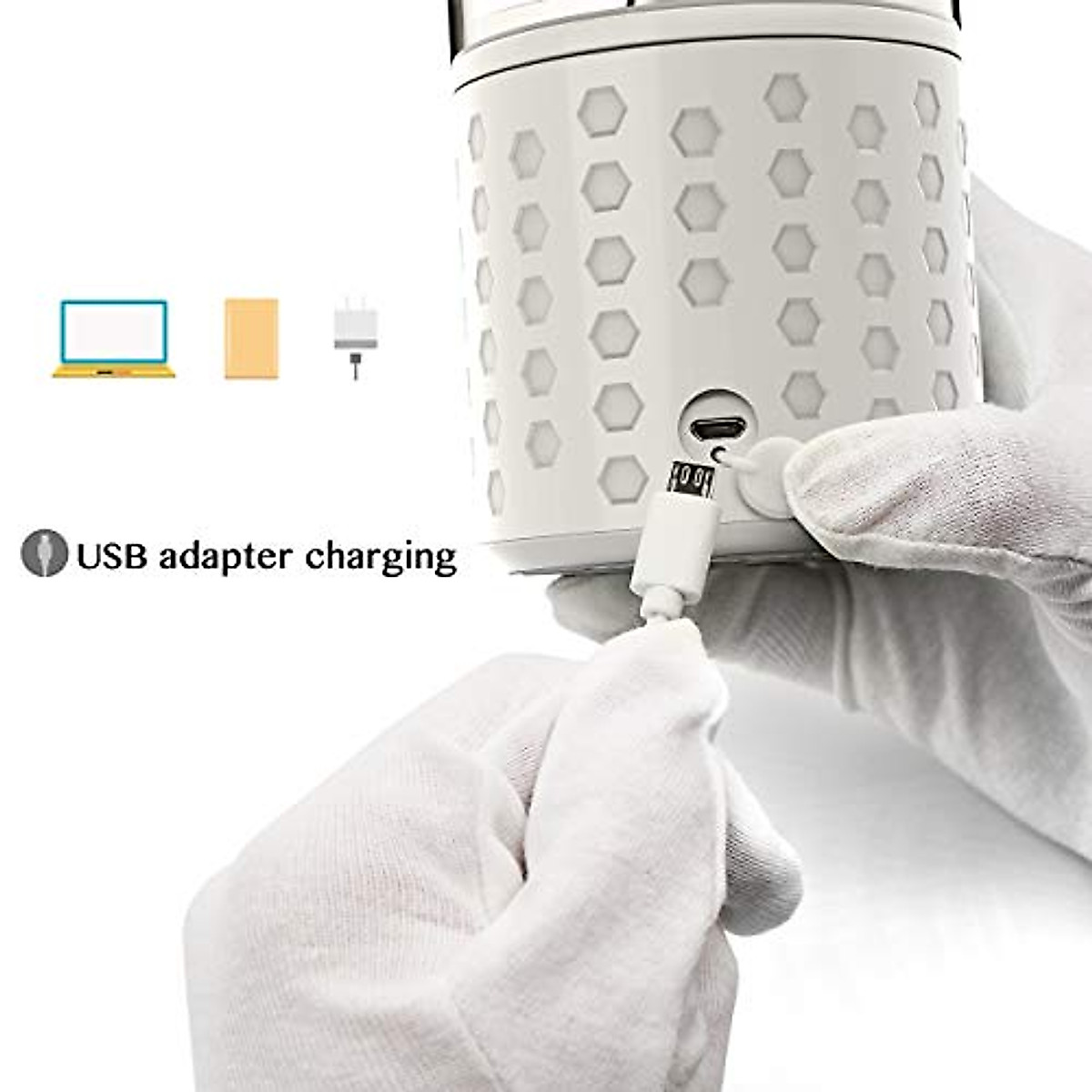 Portable Blender, PopBabies Blender for Shakes and Smoothies with rechargeable USB blender Cup, Smoothie Blender to go Ivory White updated version