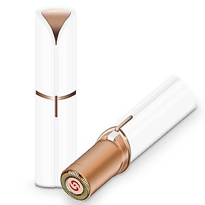 MEIYIXIN Facial Hair Removal Lipstick Hair Remover for Women Face Portable Painless Waterproof, Battery Powered Electric Hair Shaver Razor for Cheek, Chin, Lip and Neck