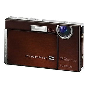 Fujifilm Finepix Z100fd 8MP Digital Camera with 5x Optical Image Stabilized Zoom (Brown)