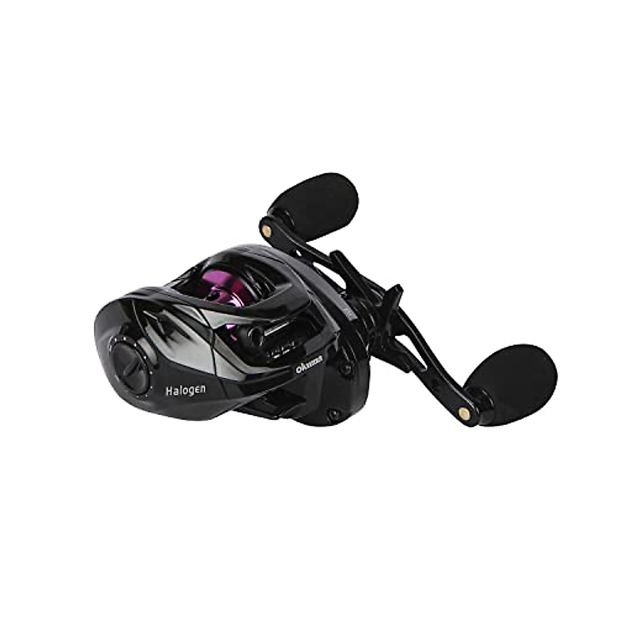 Okuma HG-101-A Halogen Baitcast Left Reels ,Black