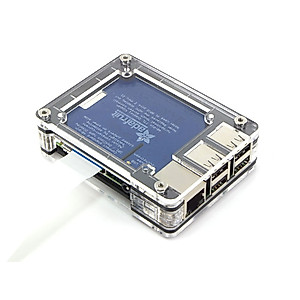 Top HAT Tall Upgrade Kit for Zebra Case - Raspberry Pi3B+, 3 Pi2 B B+ - Black