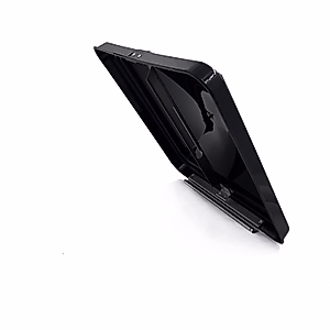 HTTMT- 1Pc Black 14" x 14" Replacement Impact-Resistant Universal Motorhome RV Roof Vent Lid Cover Camper RV Trailer Fresh Air Ventilation Wind [P/N: ET-CAR-FIX018A-BK]