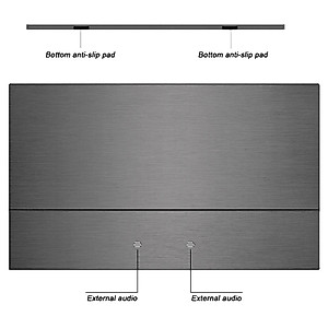Serchou HD Monitor Portable IPS Screen Extender for Computer/Laptop/Cell Phone/Game Console Connection