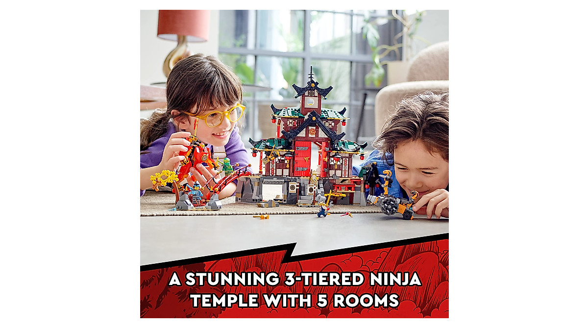 LEGO NINJAGO Ninja Dojo Temple Set – Build Epic Ninja Battles