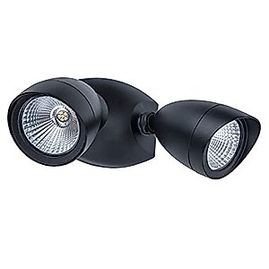 Wall Light IP54 Waterproof Outdoor Wall Sconce,Black Aluminum Rotatable Double-head Wall Lamp,Modern Wall Light for Courtyard Garage Garden Wall Lamp Home (Color : Black)