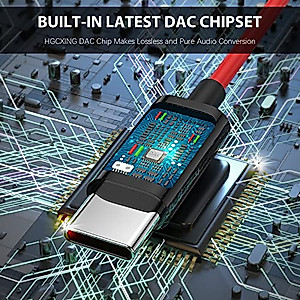 HGCXING USB C Earbuds for Pixel 6 7 Pro, USB C Headphones Magnetic Wired Earbuds Noise Canceling Microphone Volume Control Stereo Bass in Ear Earphones for Galaxy S22 S21 Ultra S20 FE Z Flip 4 3 iPad