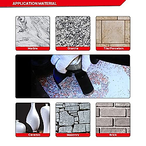 DT-DIATOOL Diamond Core Drill Bit 2" - Welded Hole Saw 50mm with 5/8-11 Arbor for Granite Marble Concrete Hard Stone