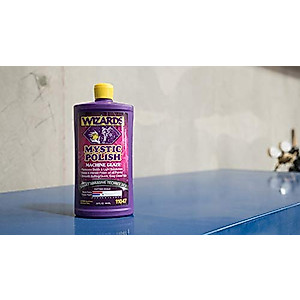 Wizards Mystic Polish Machine Glaze - Cutting Compound and Polish with Smart Abrasive Technology - Professional Car Scratch Remover - Water-Based Polishing Compound for Car Detailing Kit - 32 oz