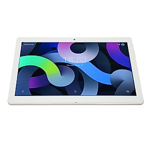 DAUERHAFT 2 in 1 Tablet, 10 Core CPU Tablet PC 4G LTE 5G WiFi US Plug 100-240V with Keyboard for Learning (US Plug)
