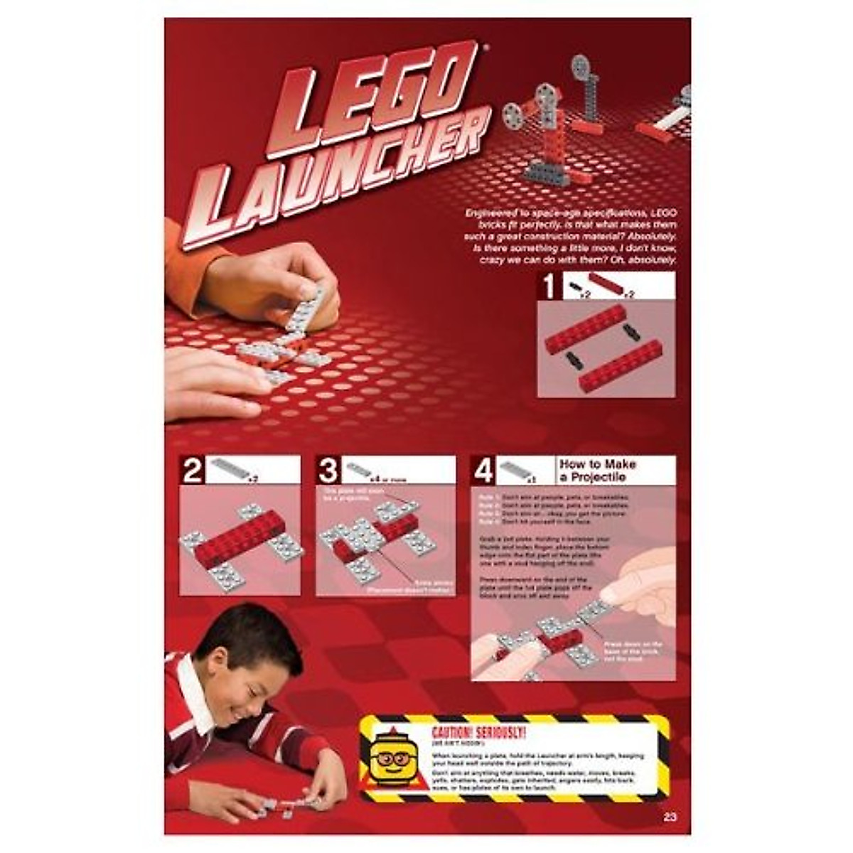 Klutz LEGO Crazy Action Contraptions Craft Kit