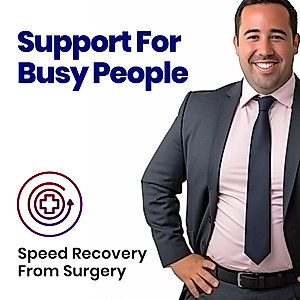 Plus Size Abdominal Binder Post Surgery Tummy Tuck | Postpartum Belly Band Wrap | Post C Section Belly Binder | Stomach Compression Hernia Belt For Men or Women After Pregnancy, Hysterectomy (XXL/3XL)